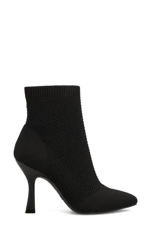Mia Pamilla Knit Bootie - Black