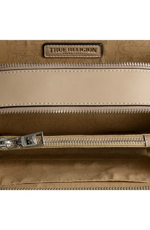 True Religion Double-zip Horseshoe Camera Bag - Tan