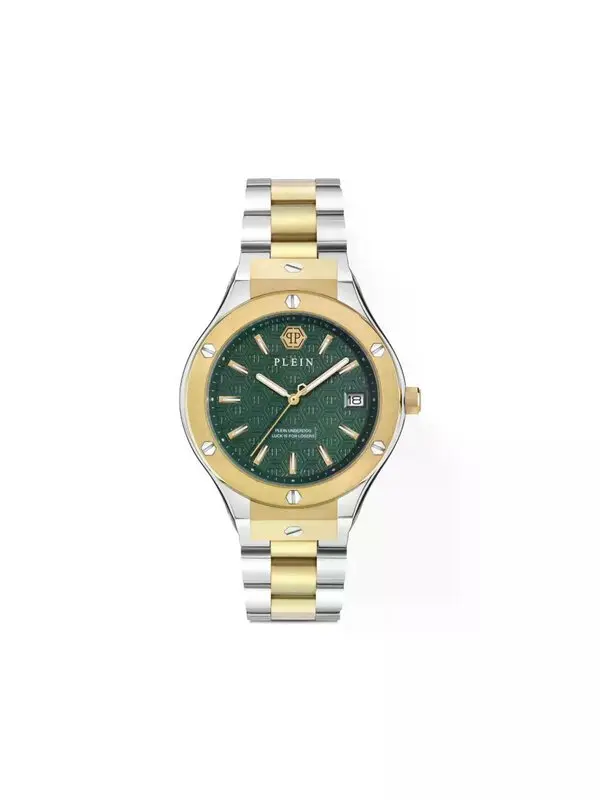 Philipp Plein 44mm Stainless Steel Bracelet Watch - Green