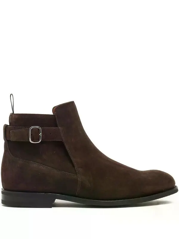 Church's Buckle-strap Suede Boots