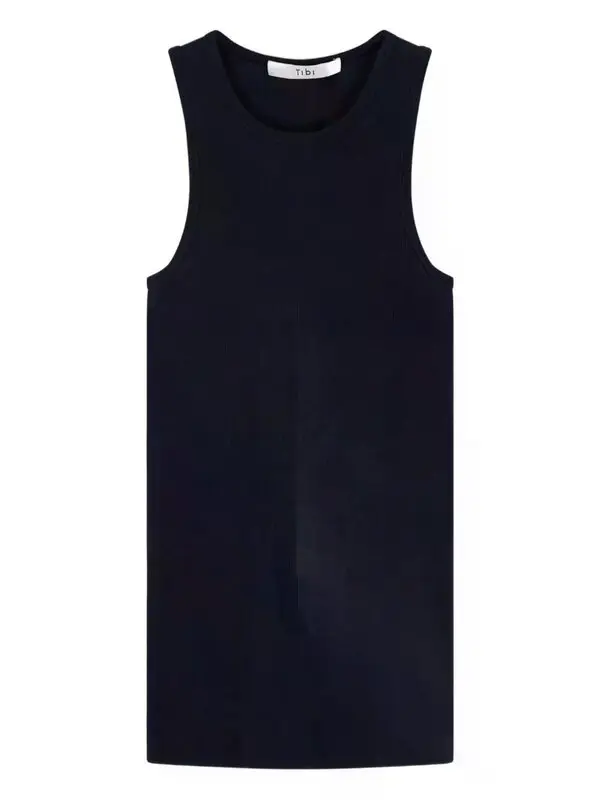 Tibi Racer-back Tank Top