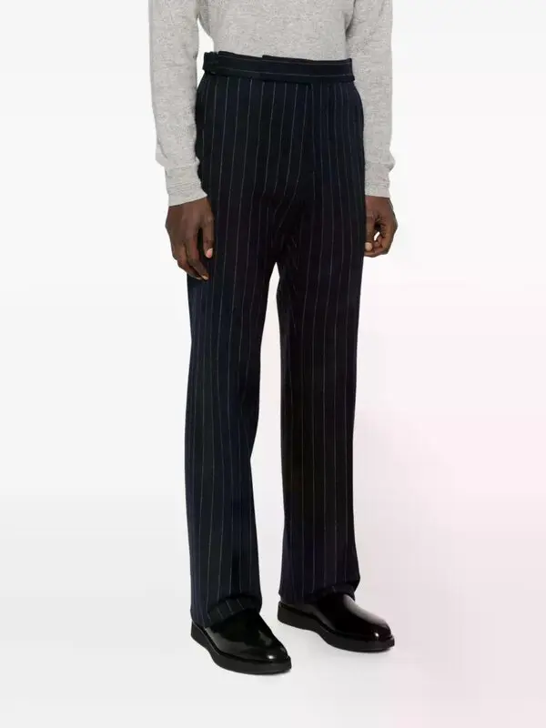 TOM FORD Pinstripe Wool Trousers
