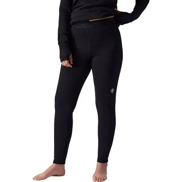 BACKCOUNTRY Cedars Rws Merino Midweight Baselayer Bottom - Black