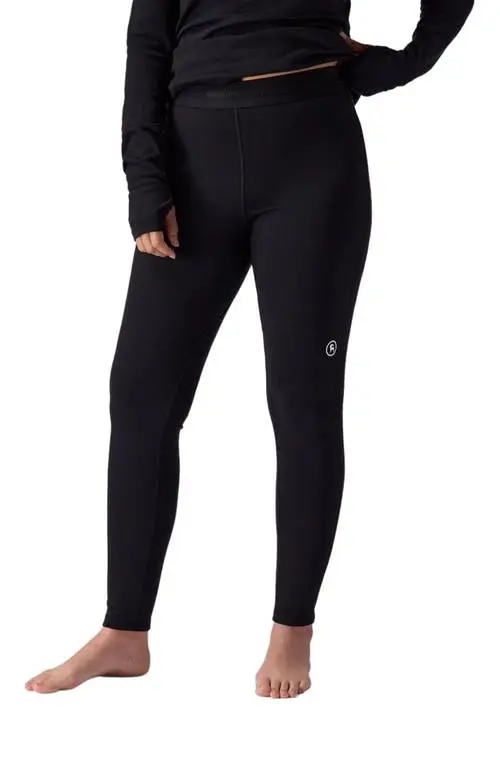 BACKCOUNTRY Cedars Rws Merino Midweight Baselayer Bottom - Black
