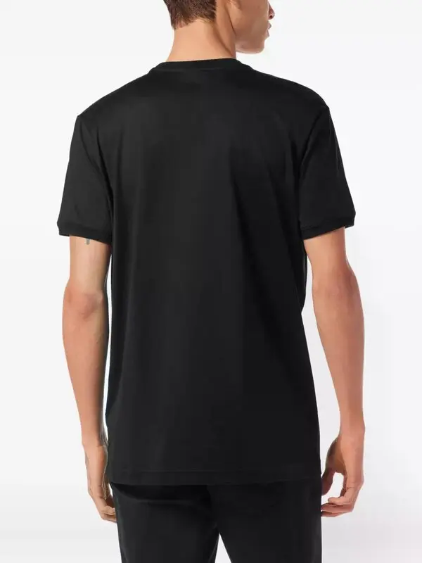 BILLIONAIRE Round-neck Logo-plaque T-shirt - Black