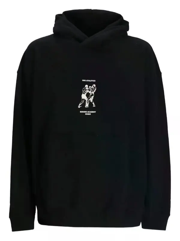 Hugo Boxing-print Hoodie
