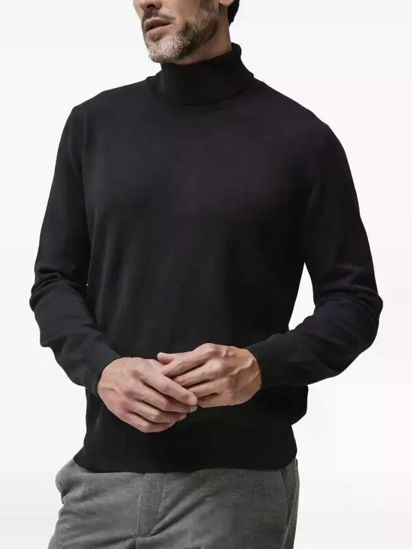 GIUUNO Turtleneck Long-sleeve Sweater
