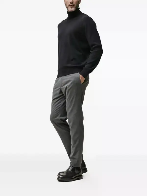 GIUUNO Turtleneck Long-sleeve Sweater