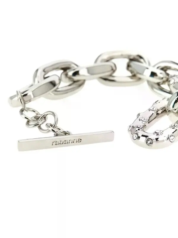 Rabanne Link Chain Bracelet - Silver