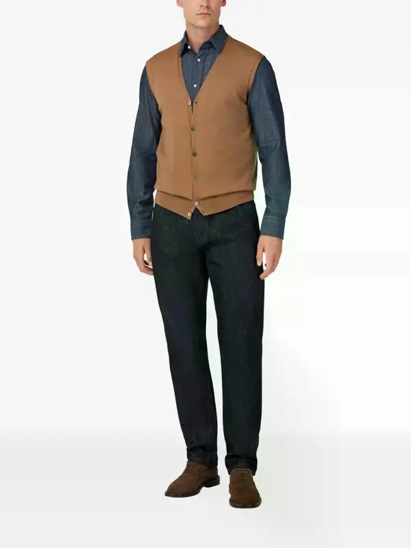 Boggi Milano Wool Waistcoat