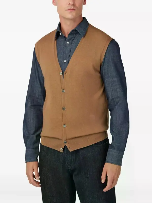 Boggi Milano Wool Waistcoat