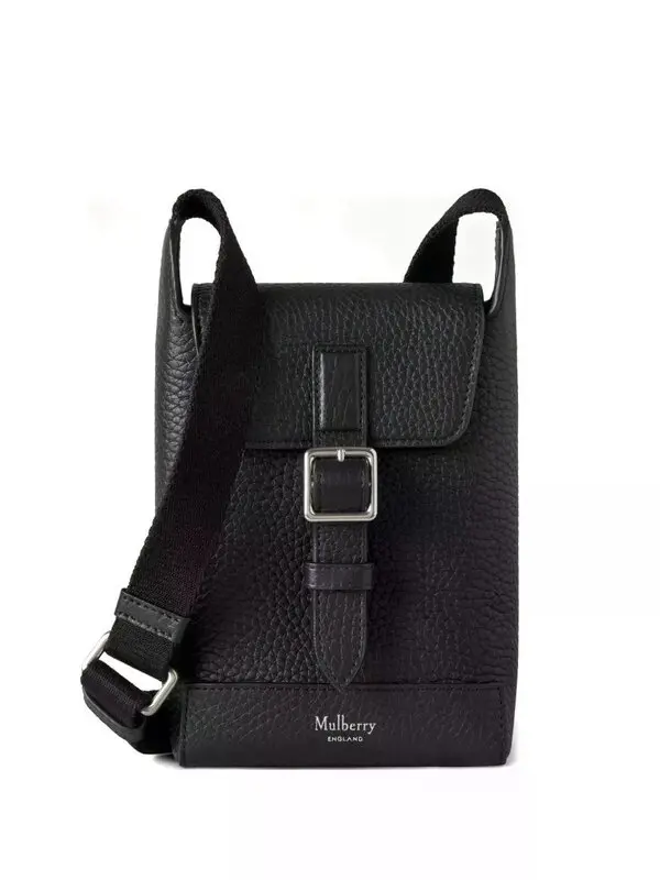 Mulberry Chiltern Leather Phone Pouch - Black