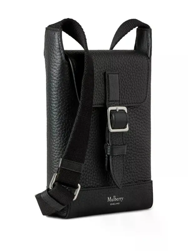 Mulberry Chiltern Leather Phone Pouch - Black