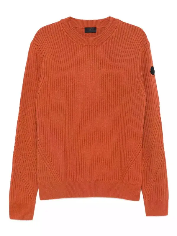 Moncler Ribbed Crew-neck Sweater