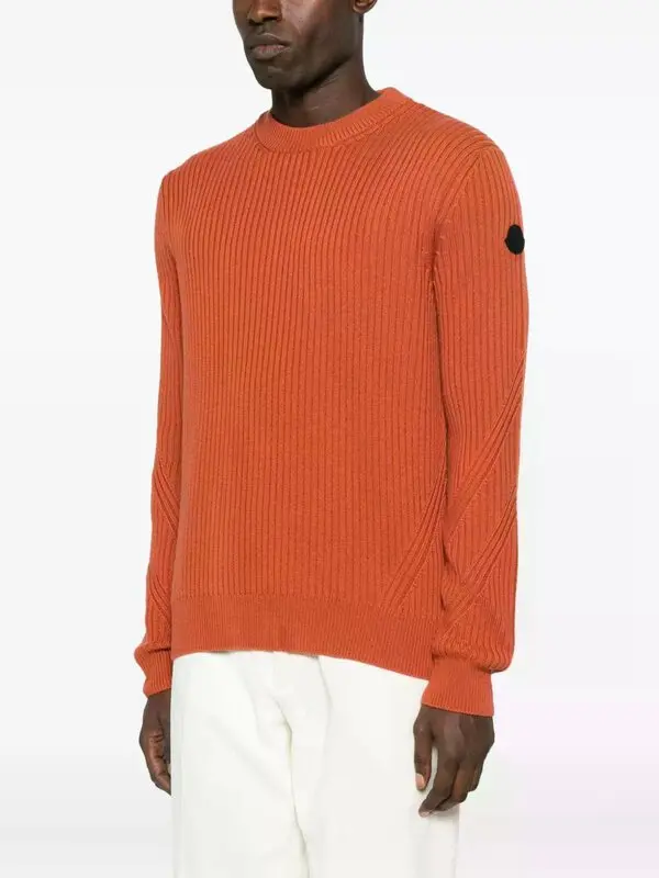 Moncler Ribbed Crew-neck Sweater