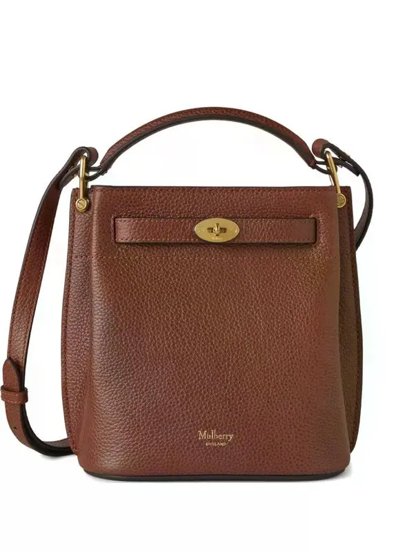 Mulberry Mini Islington Bucket Bag - Brown
