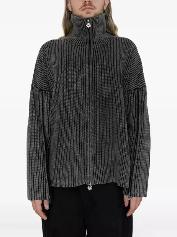 PROTÉMOA Triple-zipped Cardigan