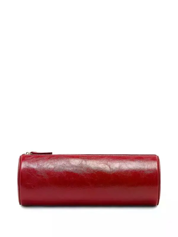 Proenza Schouler Cylindrical Leather Clutch - Red