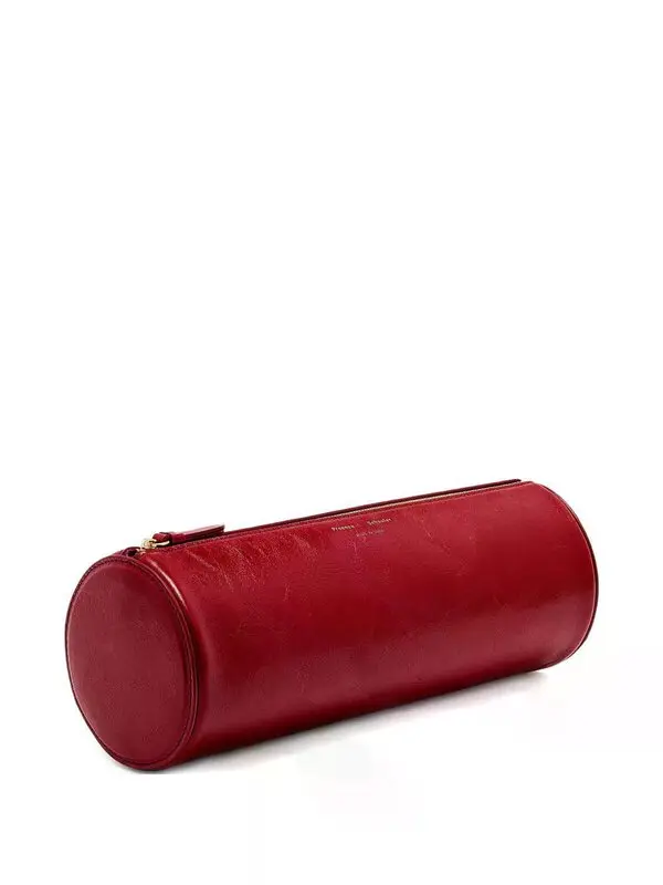 Proenza Schouler Cylindrical Leather Clutch - Red