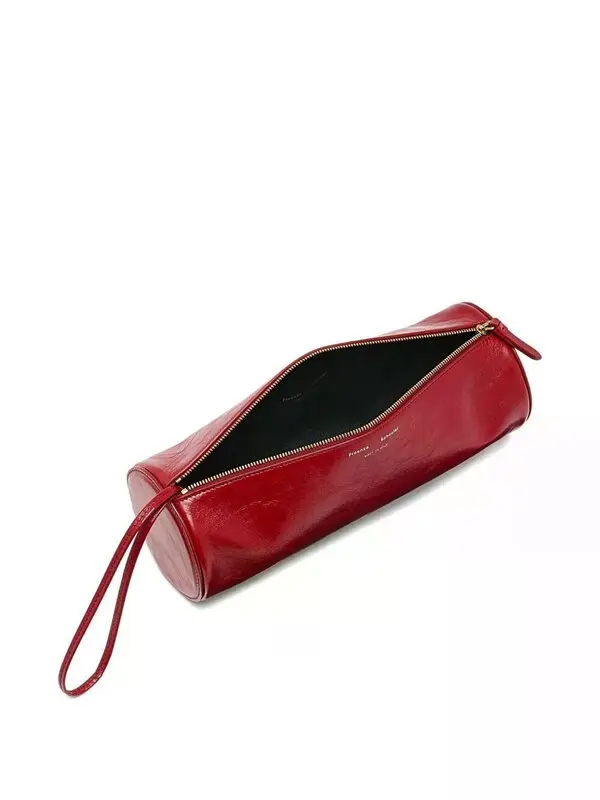 Proenza Schouler Cylindrical Leather Clutch - Red