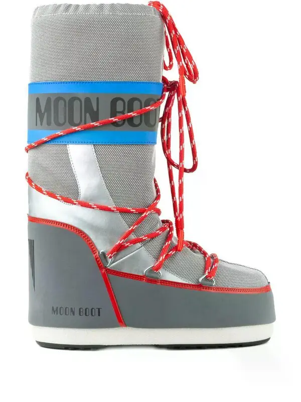 Moon Boot Icon Snow Boots - Silver