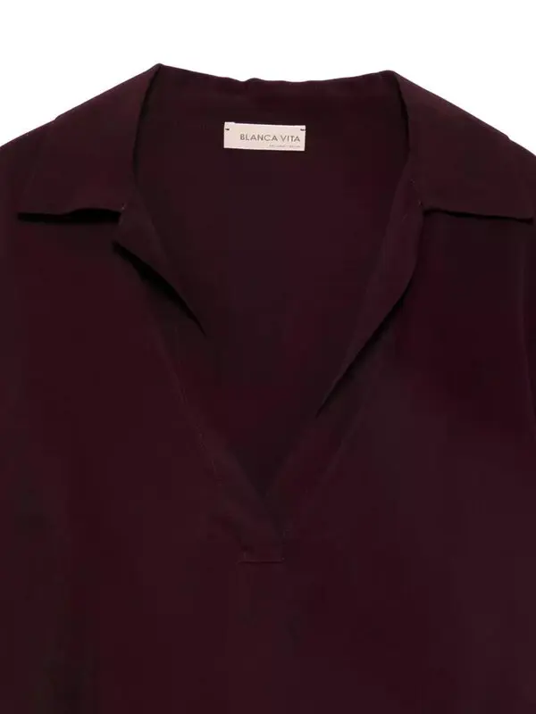 BLANCA VITA V-neck Top