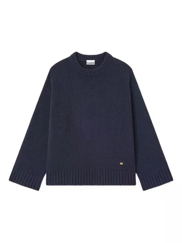 GANNI Dropped-shoulder Sweater