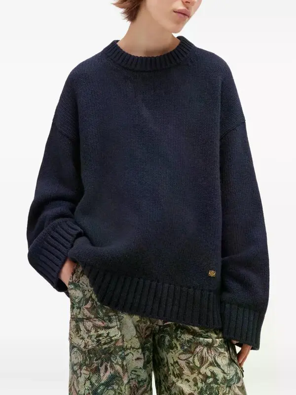 GANNI Dropped-shoulder Sweater
