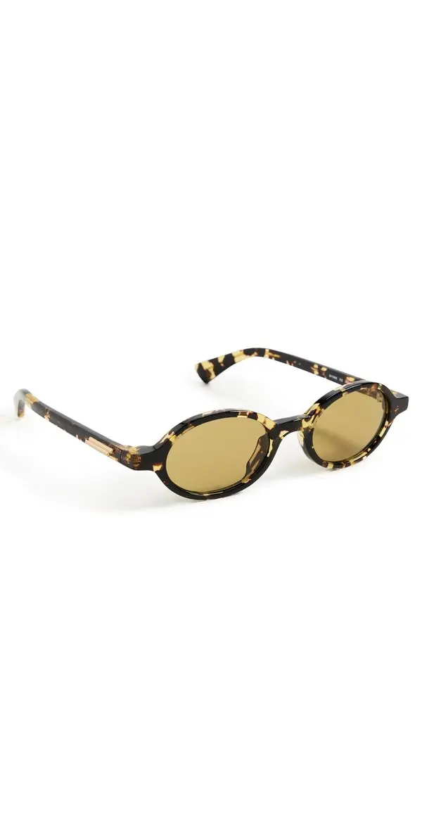 Bottega Veneta Bv1388s Sunglasses - Havana/yellow