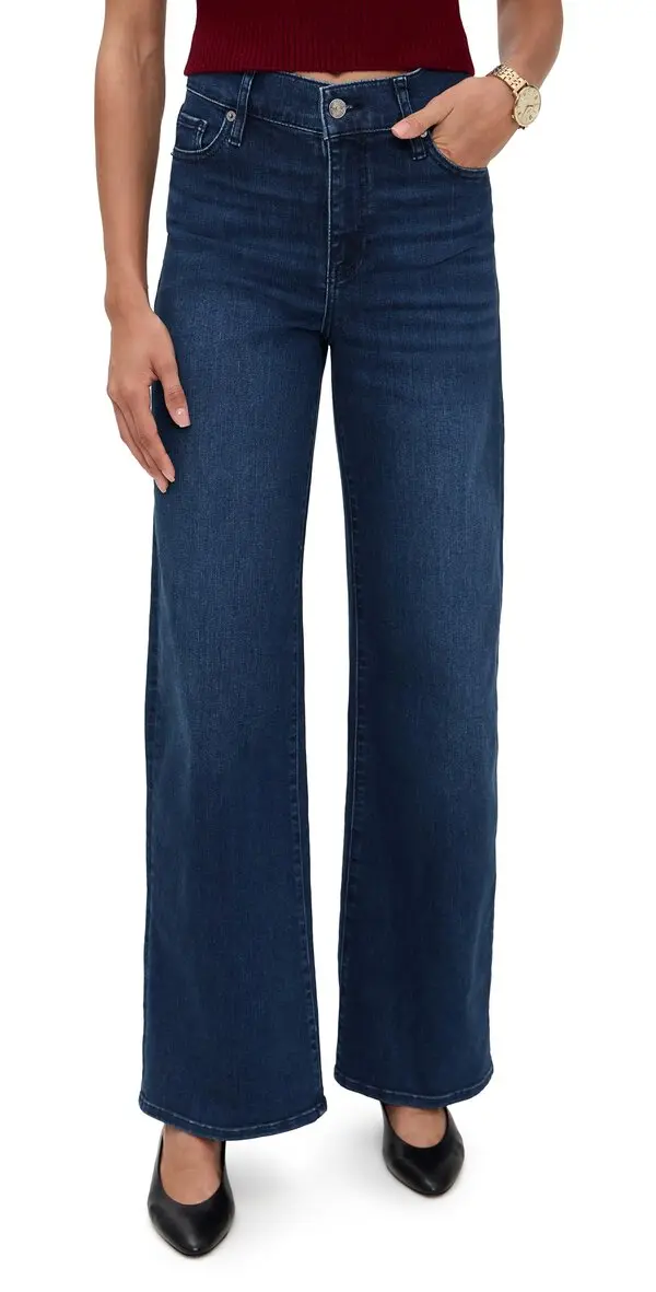 FRAME Le Slim Palazzo Jeans - Trick
