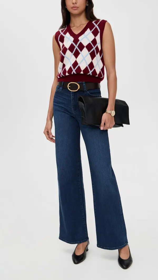 FRAME Le Slim Palazzo Jeans