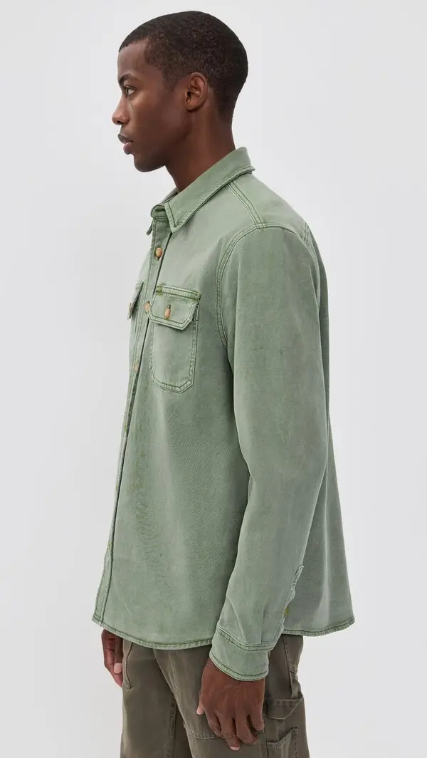 Faherty Brand Sunwashed Cpo Shirt Jacket