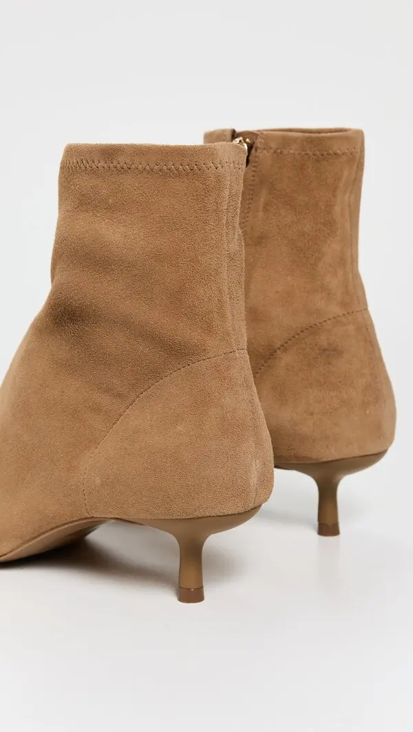 Simkhai Joni Stretch Suede Ankle Boots