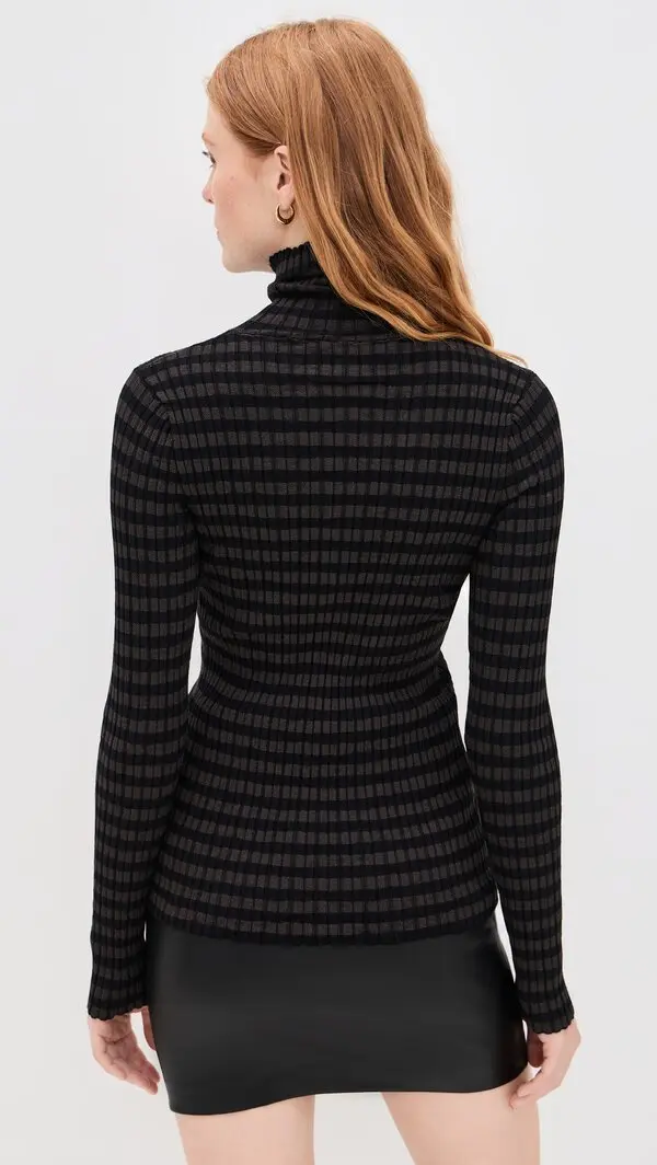 MAISON MARGIELA Striped Turtleneck Pullover