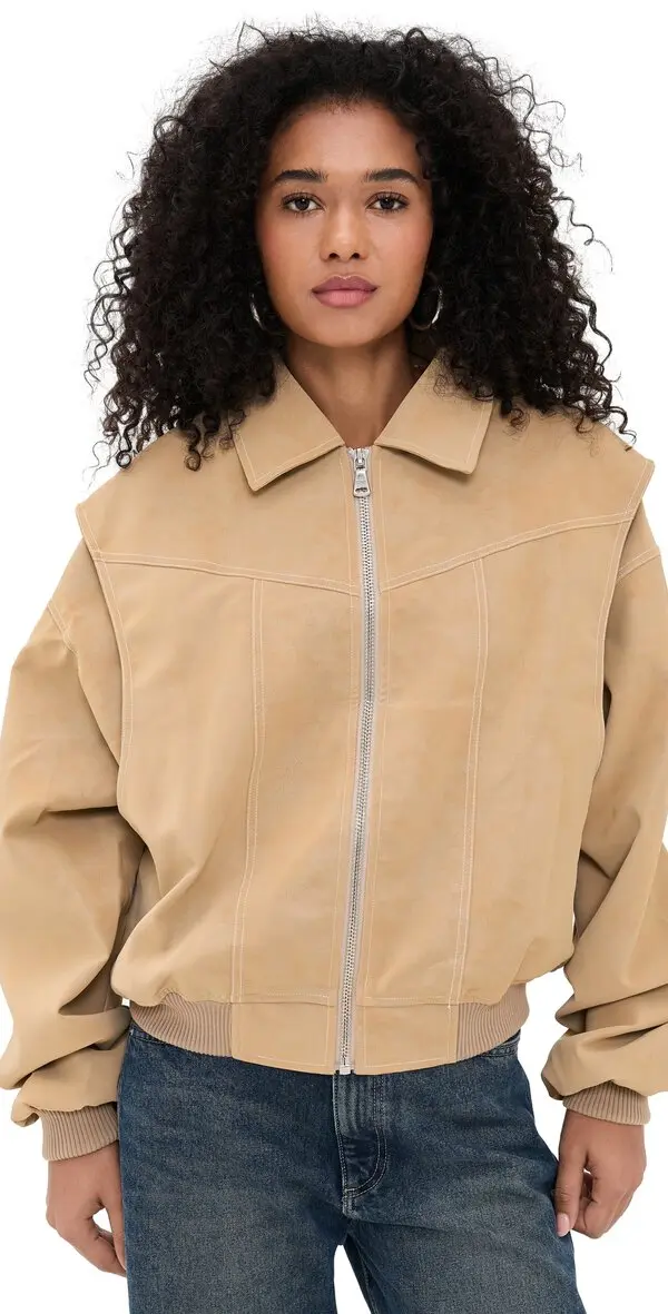 Lioness Vista Bomber Jacket - Latte