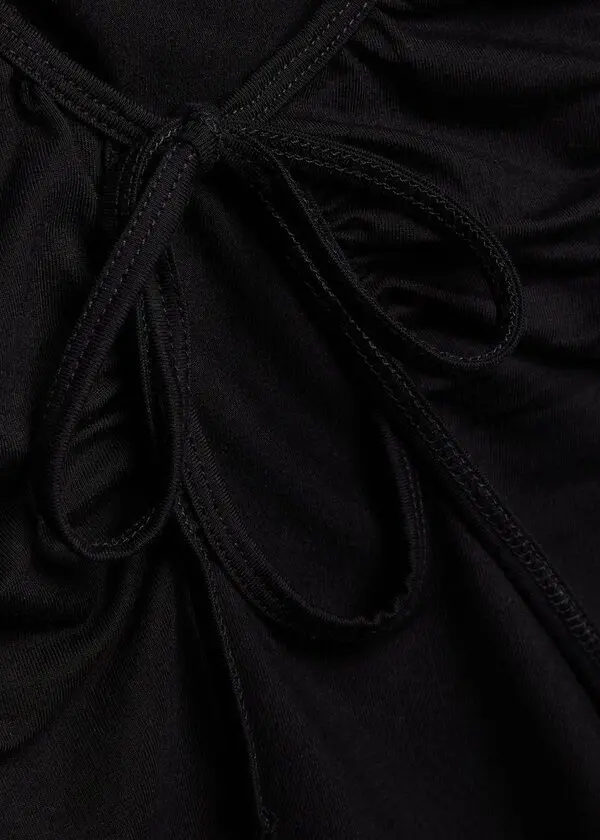 REFORMATION Bella Jersey Tank - Black