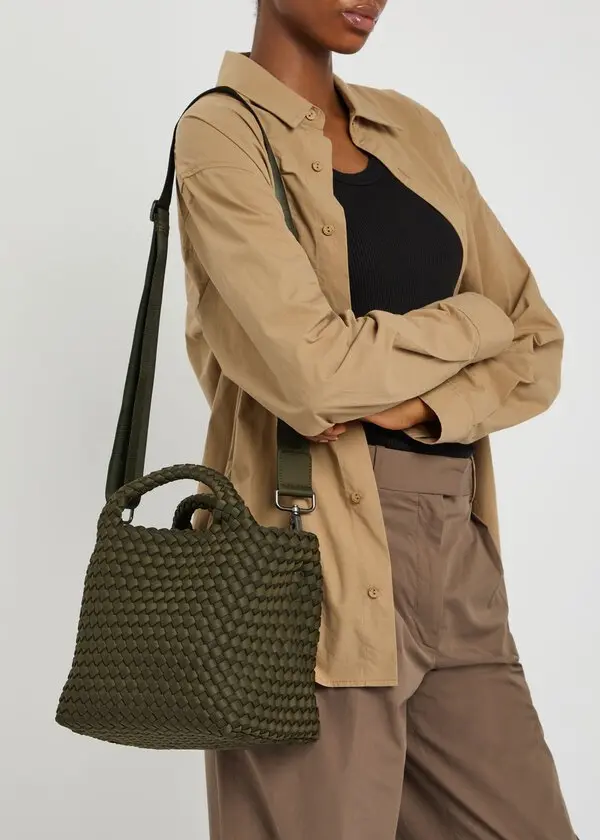 NAGHEDI St. Barths Small Woven Tote
