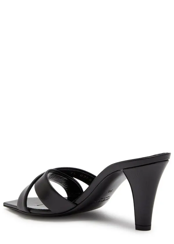 Saint Laurent Jill 75 Leather Sandals