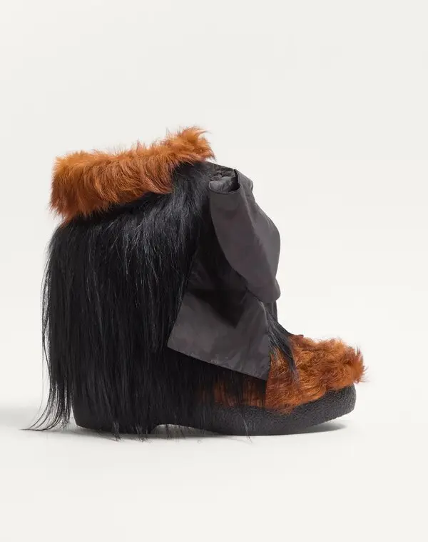Valentino Garavani Fur Ankle Boots