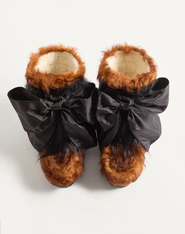 Valentino Garavani Fur Ankle Boots