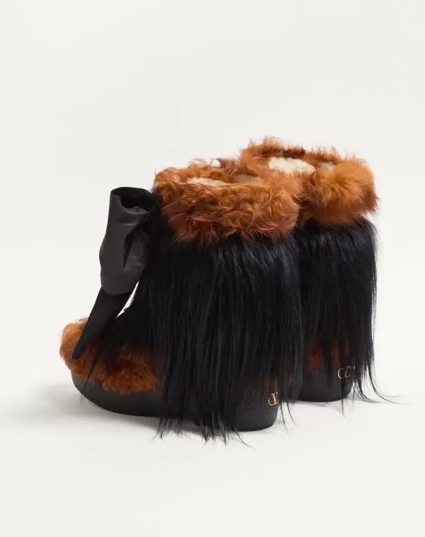 Valentino Garavani Fur Ankle Boots