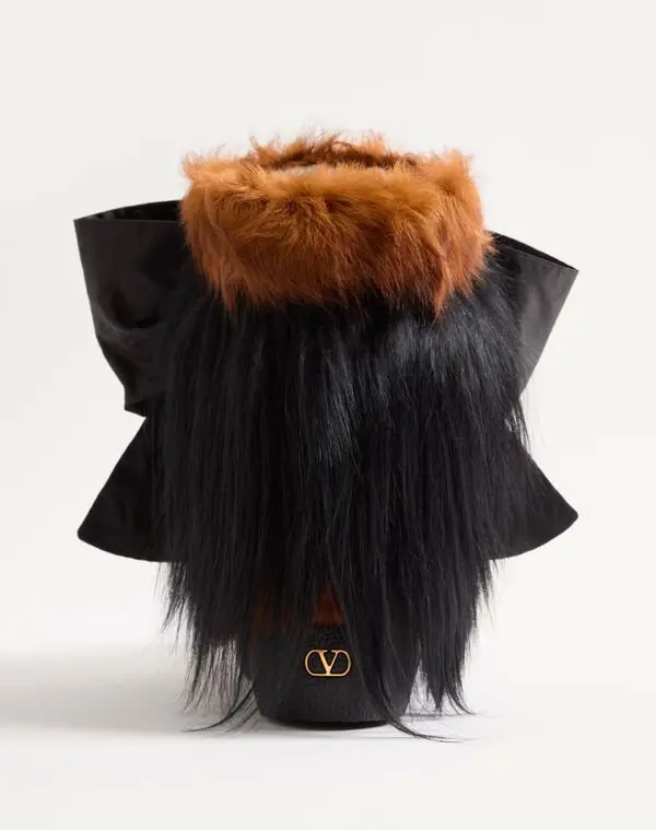 Valentino Garavani Fur Ankle Boots