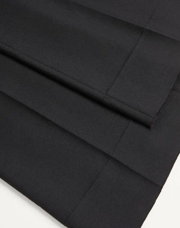 Valentino Garavani Nylon Gabardine Flare Trousers