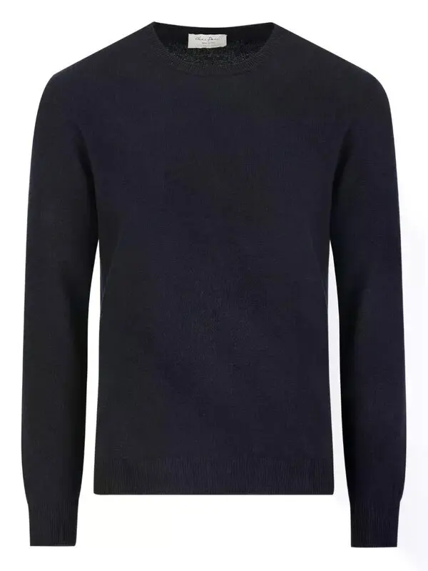CHEZ PAUL Ribbed Cashmere Sweater