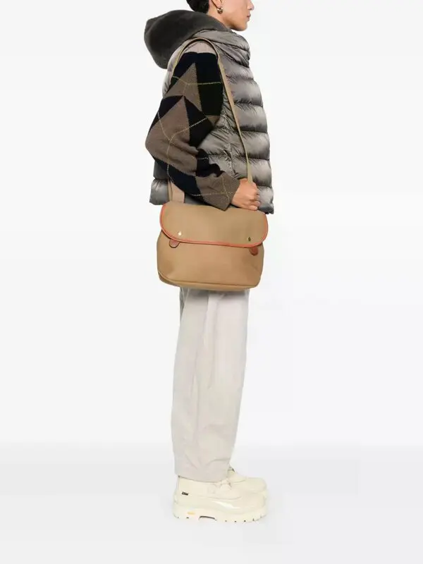 BRADY Avon Leather-trimmed Shoulder Bag