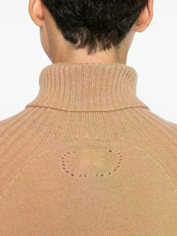 TWINSET Ribbed Turtleneck Sweater