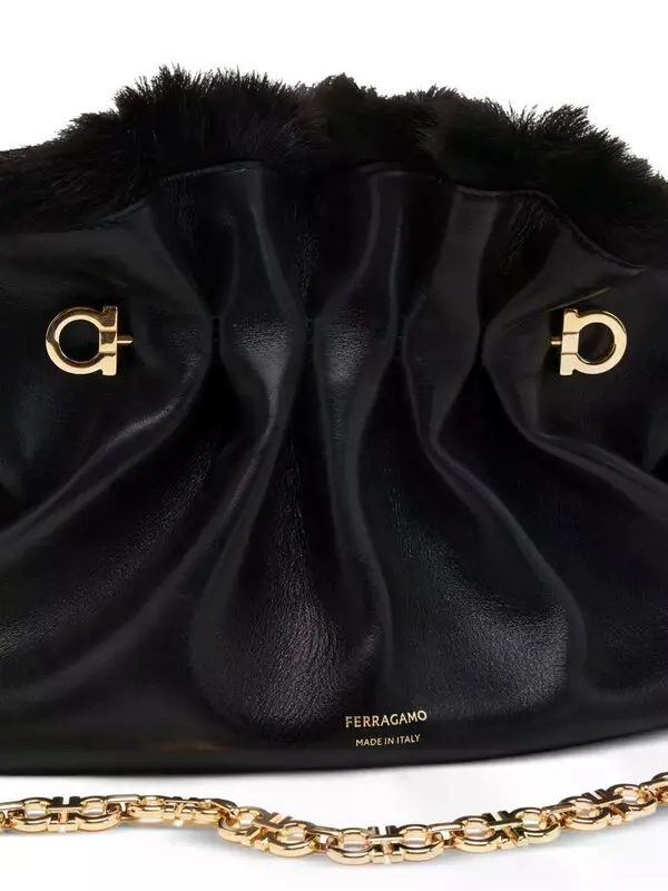 FERRAGAMO Gancio-pin Shoulder Bag