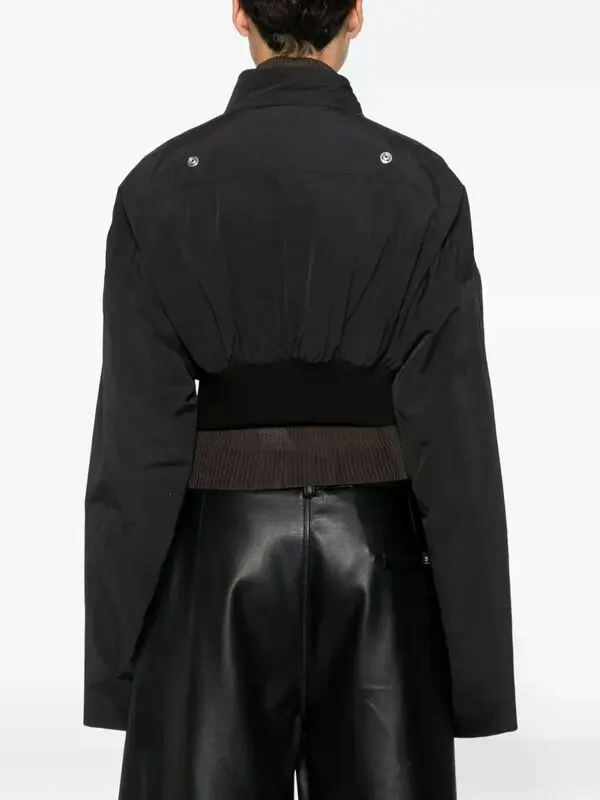 Rick Owens Double-breasted Cropped Jacket