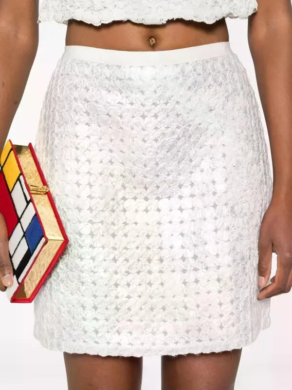 GEMY MAALOUF Sequin-embellished Miniskirt