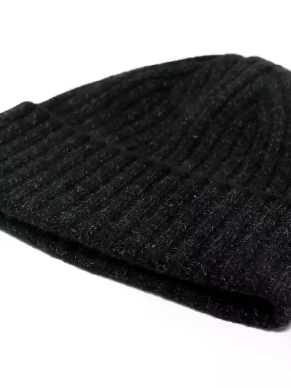 N.peal Ribbed Cashmere Beanie